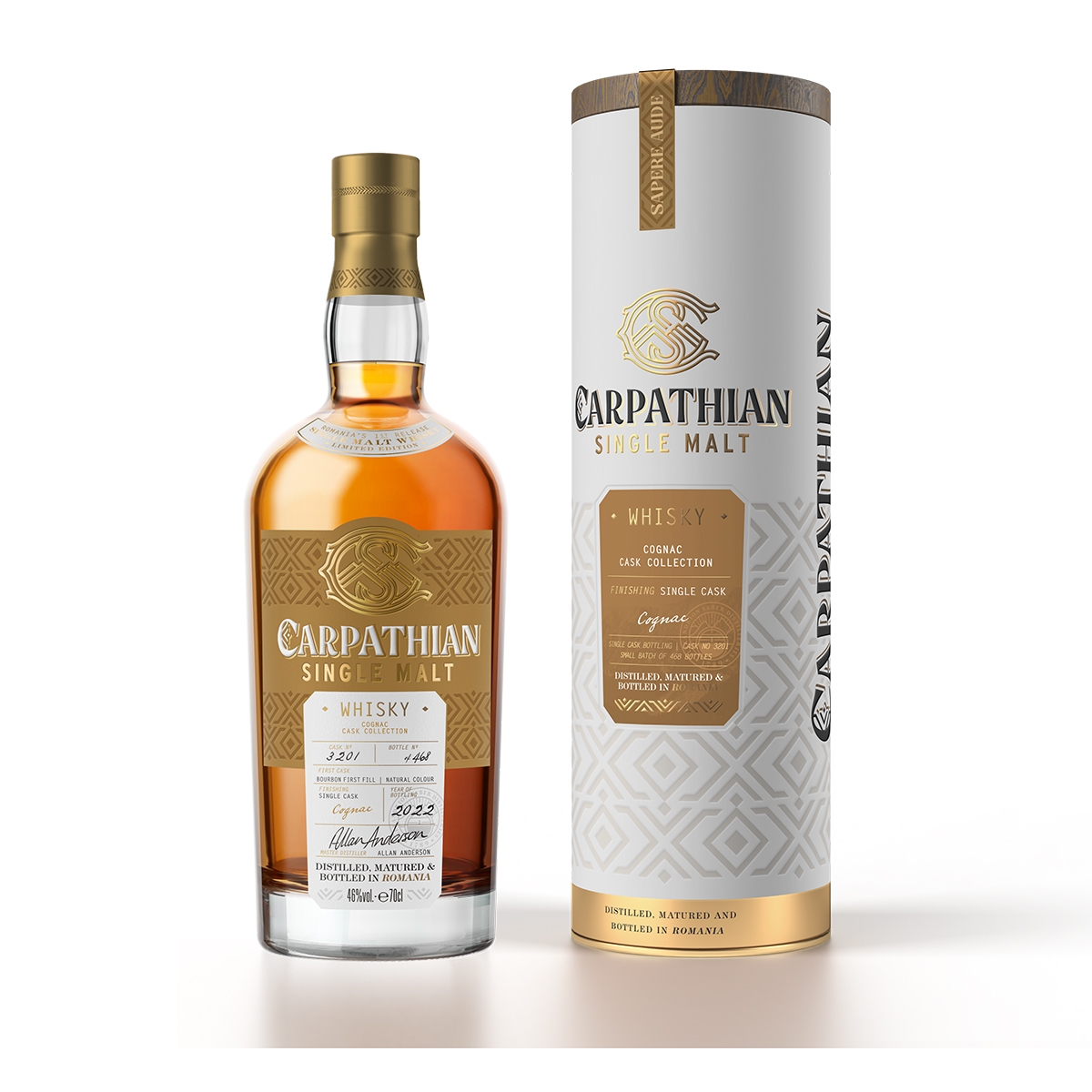 Carpathian Single Malt Cognac 700 ml - 46% | Iconic Drinks