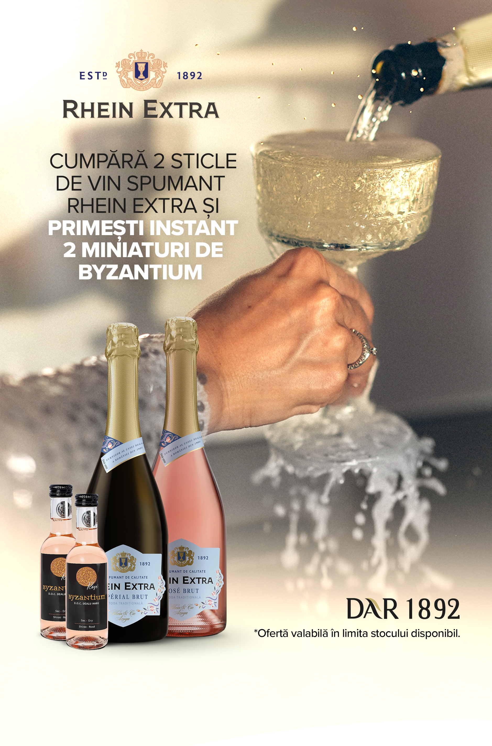 Pachet Rhein Extra cu 2 miniaturi cadou | Iconic Drinks